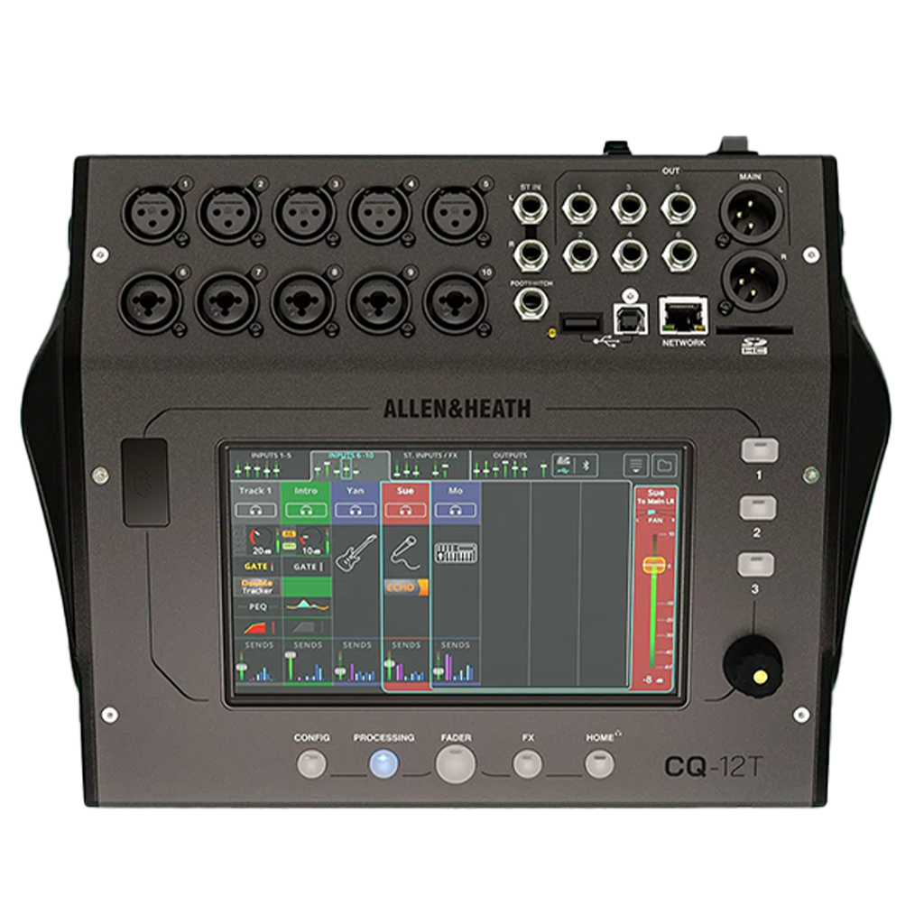 MEZCLADORA DE AUDIO ALLEN AND HEATH CQ12T | JP Musical