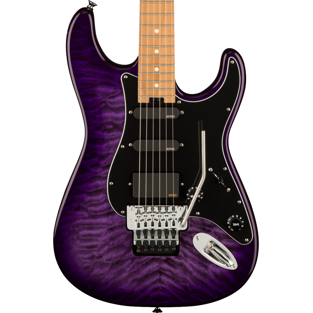 GUITARRA ELECTRICA CHARVEL 2966036592 PM SC1 M SFOGLI SIG PRPL BRST ...