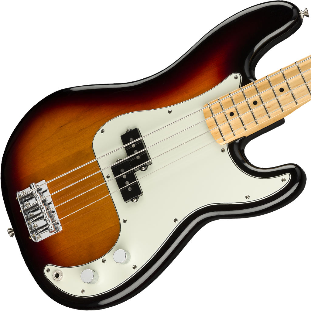 Fender 0149802500 Player Precision Bass Maple Fingerboard 3-Tone Sunburst