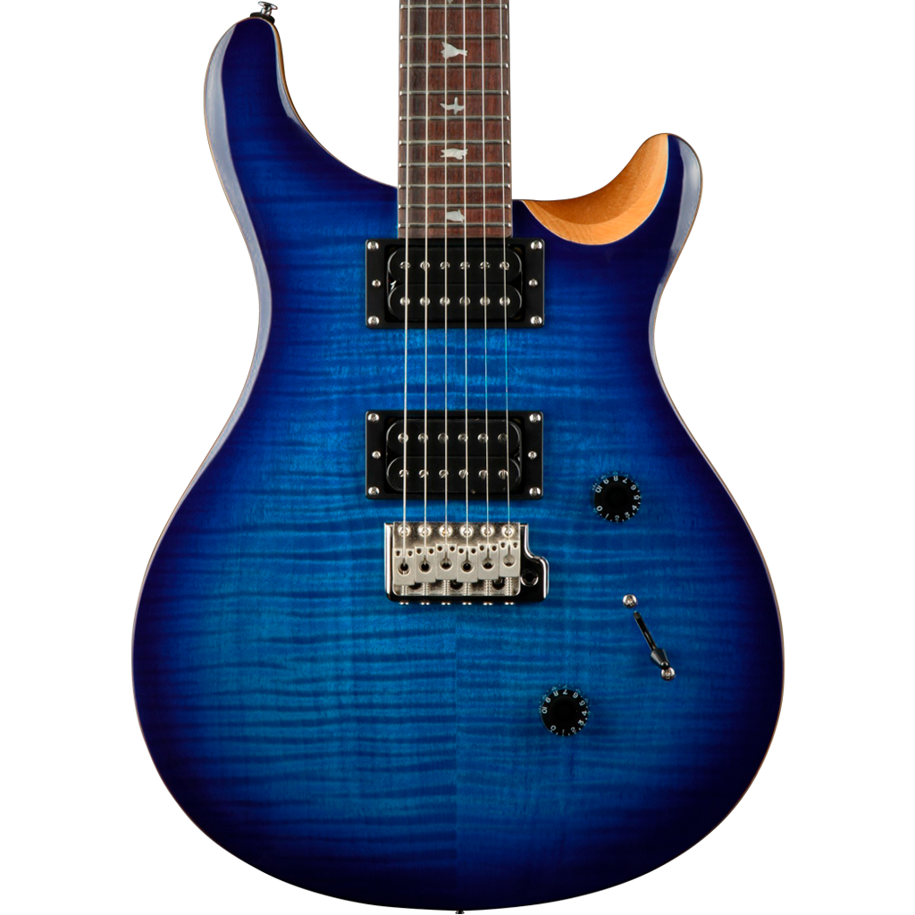 PRS SE Custom 24 Faded Blue Burst