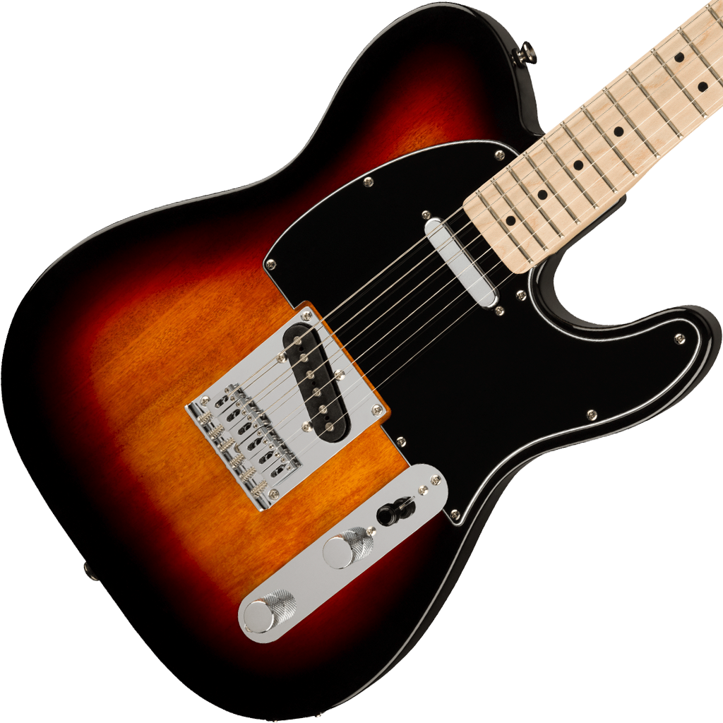 Squier 0378203500 Affinity Series Telecaster Black Pickguard 3-Tone ...