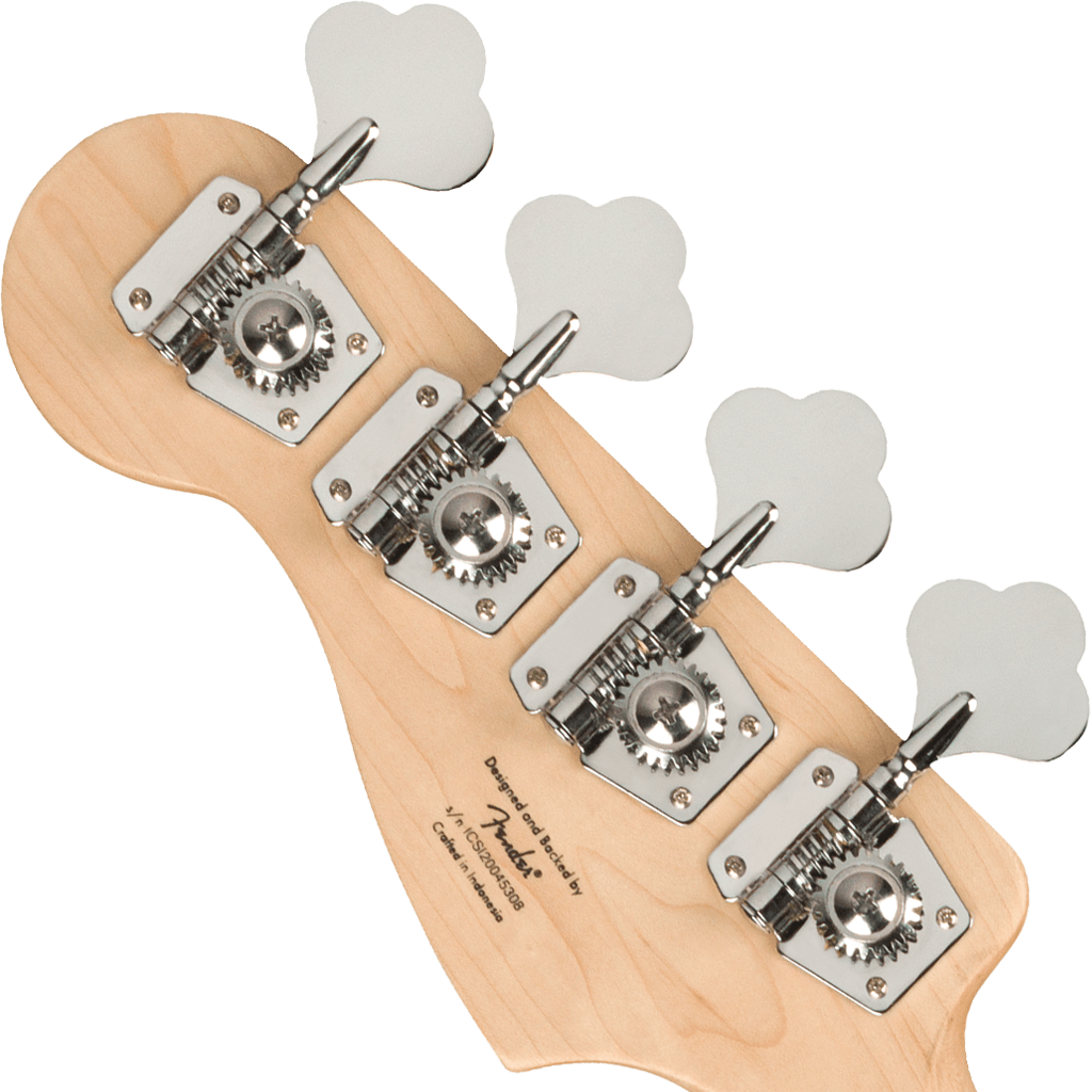 Squier 0378553506 Affinity Series Precision Bass PJ Black Pickguard Black