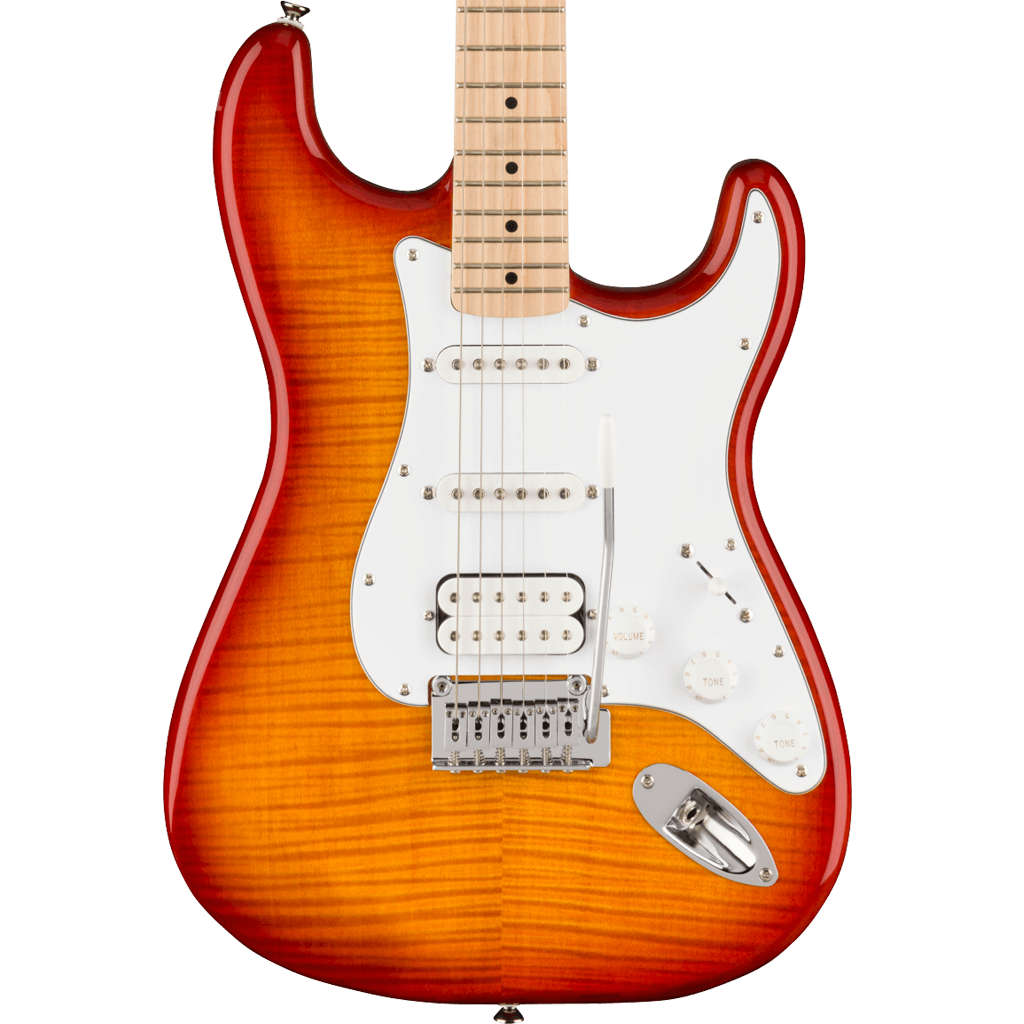 Squier 0378152547 Affinity Series Stratocaster FMT HSS Maple ...
