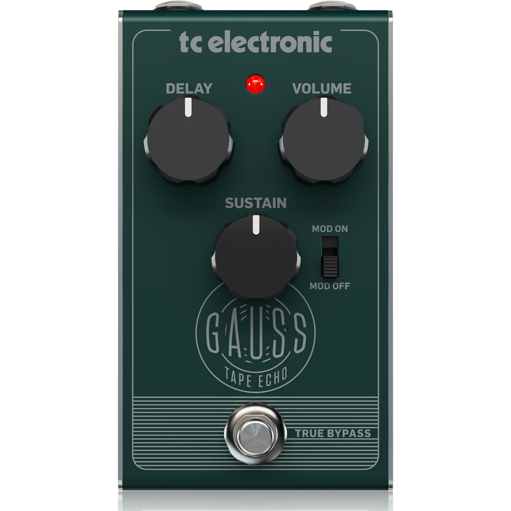 PEDAL DE EFECTOS TC ELECTRONIC GAUSS TAPE ECHO | JP Musical